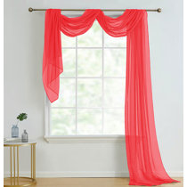 Window Scarf Curtains Drapes You ll Love Wayfair